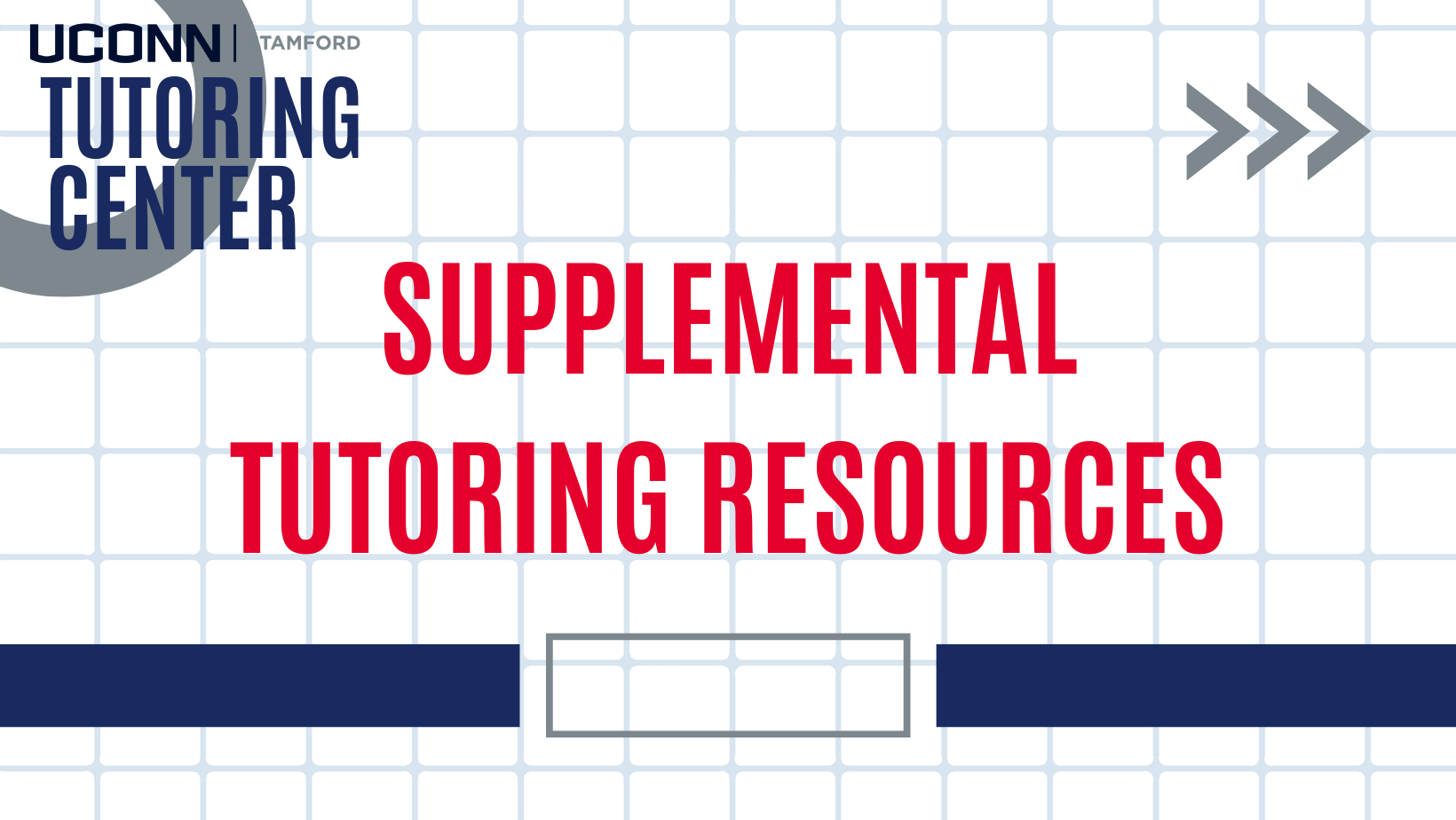 Supplemental Tutoring Resources | The Advising Center